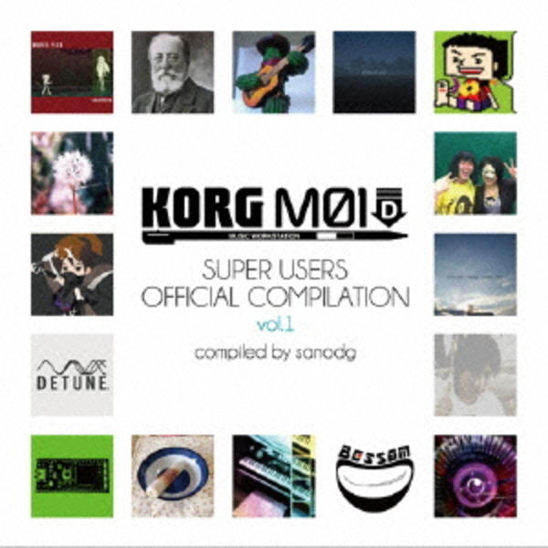 CD「KORG M01D Super Users Official Compilation vol．1」作品詳細 - GEO Online ...