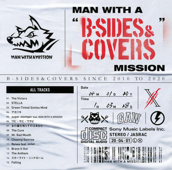CD「MAN WITH A B－SIDES ＆ COVERS MISSION」作品詳細 - GEO Online/ゲオオンライン