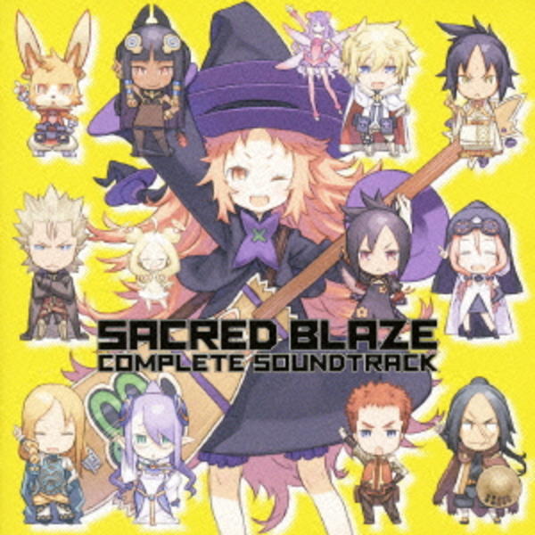 CD「SACRED BLAZE COMPLETE SOUNDTRACK」作品詳細 - GEO Online/ゲオオンライン