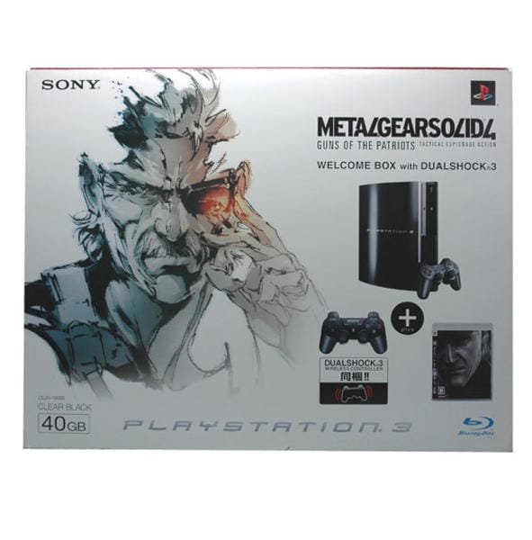 PS3「PlayStation3 METAL GEAR SOLID4 GUNS OF THE PATRIOTS WELCOME BOX ...